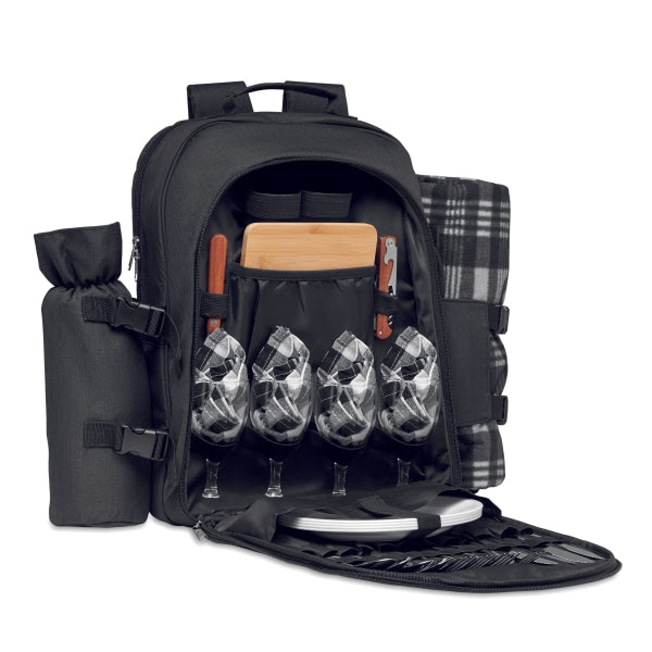 4 person Picnic backpack personnalisable à votre logo – Le Cadeau d ...